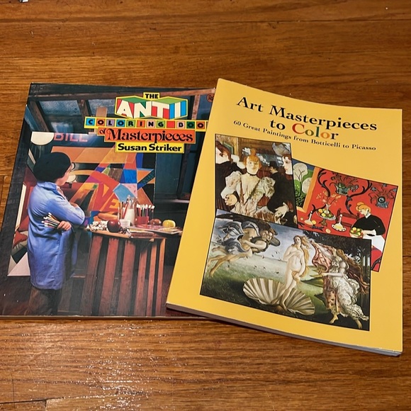 Office | Art Masterpieces Coloring Book Set | Poshmark